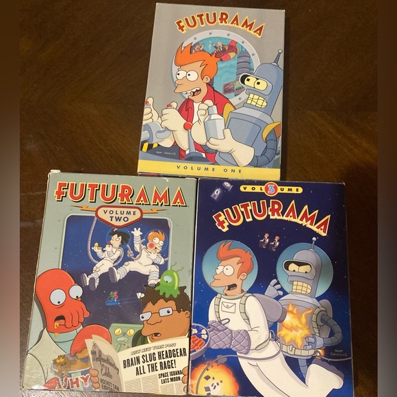Home Entertainment | Media | Futurama Dvd Set Vol 2 And 3 1dvds Total ...